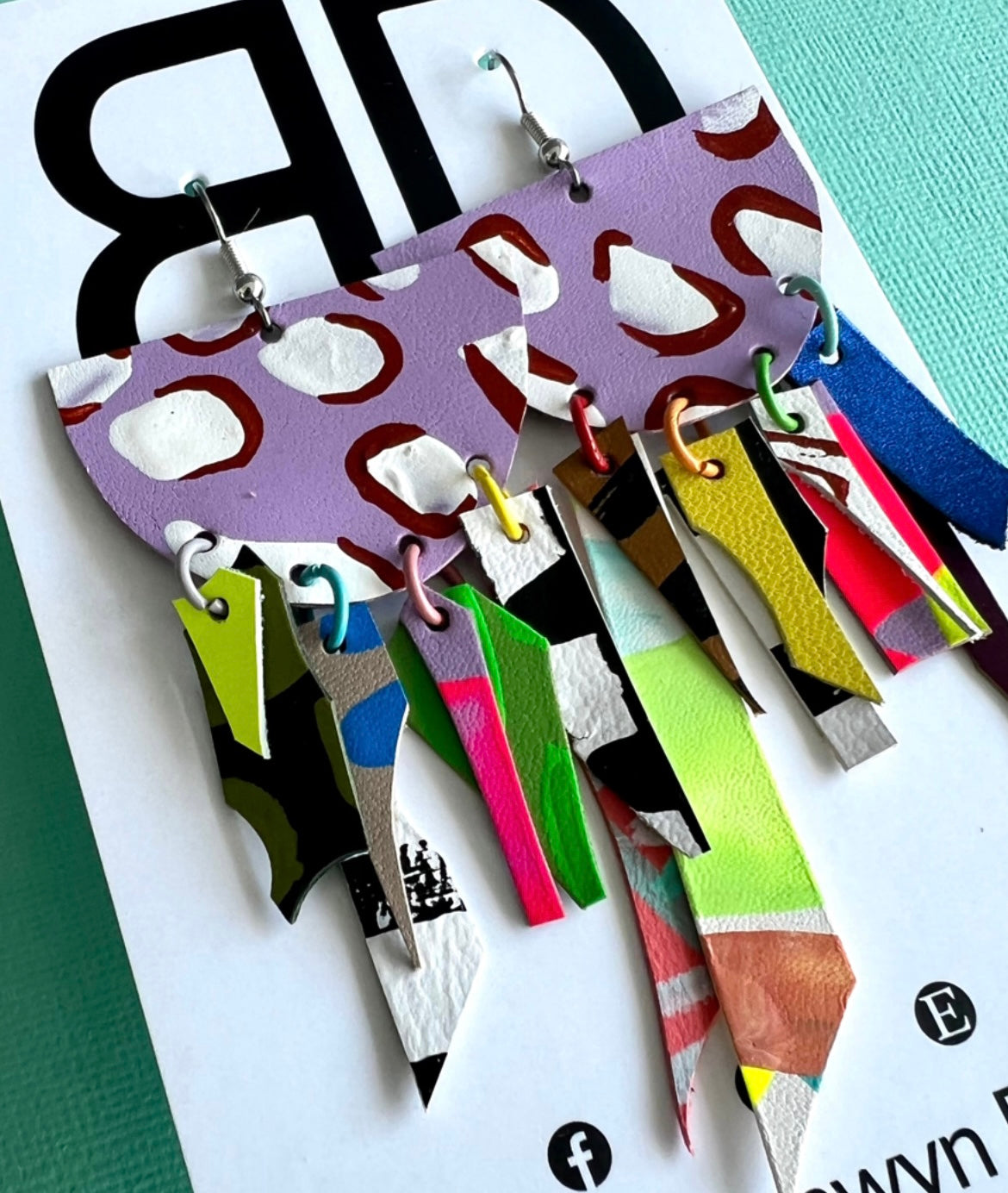 Statement Earrings - Leather – bronwyndavid